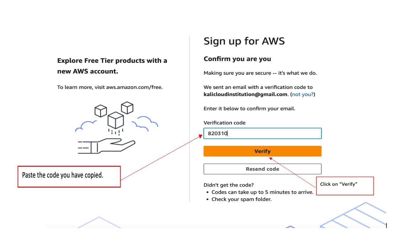 AWS FREE TIER ACCOUNT CREATION BLOG - cloudinstitution....